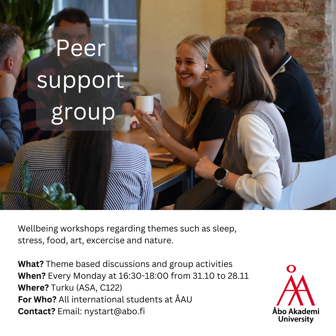 Peer Support Group | Åbo Akademi