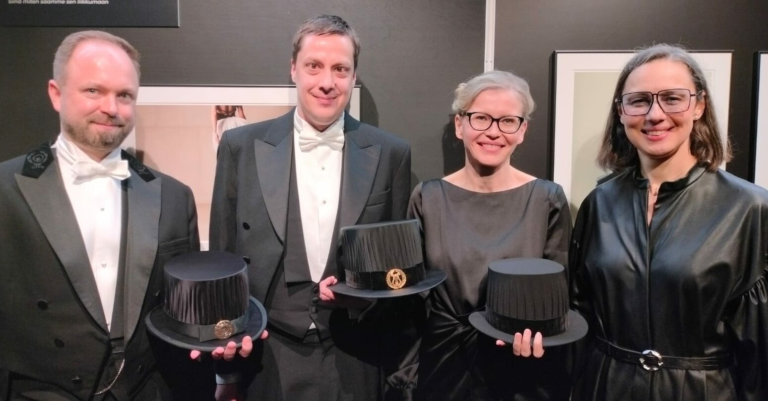 Pamela Slotte, Magdalena Kmak, Patrick Jern och Henrik Grénman ...